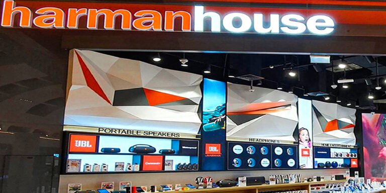 Harman House – Rainbow Led Display